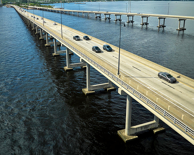 The bridge to somewhere wonderful &ndash; connecting communities across Charlotte Harbor with views that make even routine commutes feel like mini-vacations.