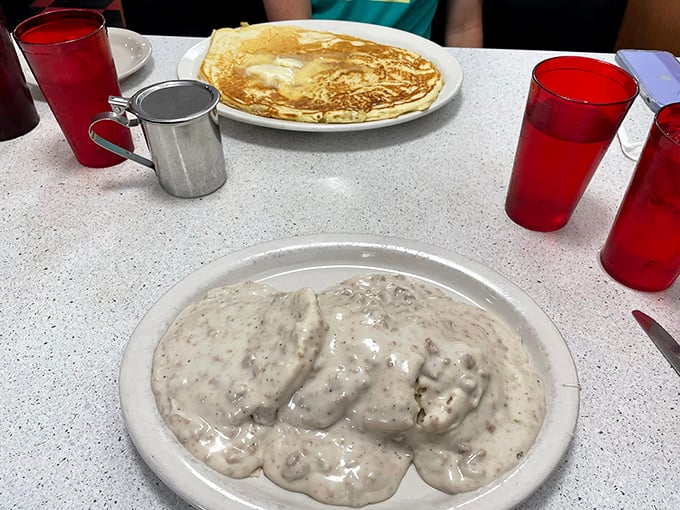 Biscuits and gravy &ndash; the comfort food equivalent of a warm hug from your favorite grandparent. Simple, honest, and absolutely perfect.
