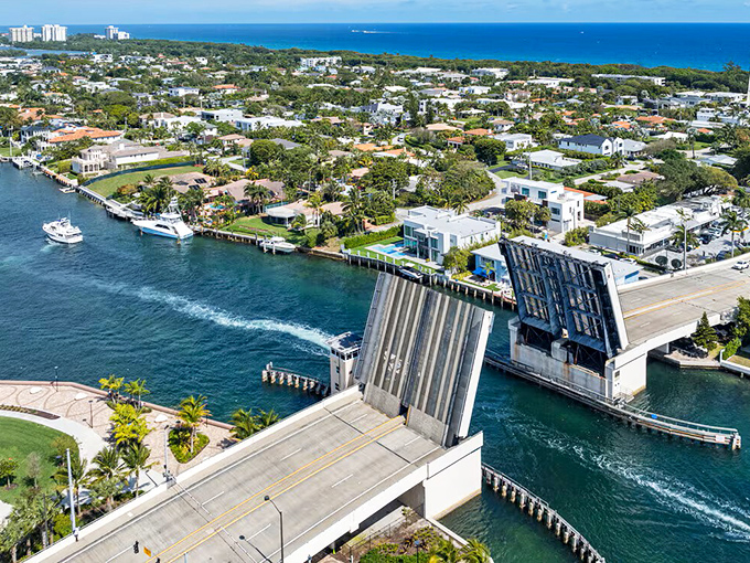 From above, Boca's waterways reveal the brilliant planning that makes this coastal gem both functional and breathtaking.
