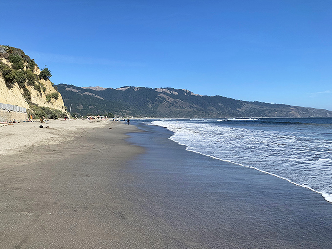 This isn't a beach that screams for attention—it whispers secrets to those who take the time to listen to its gentle waves.
