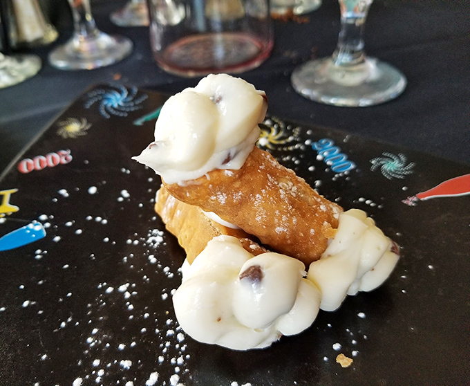Cannoli ends the meal on a sweet note that'll have you planning your return visit before you've finished dessert.