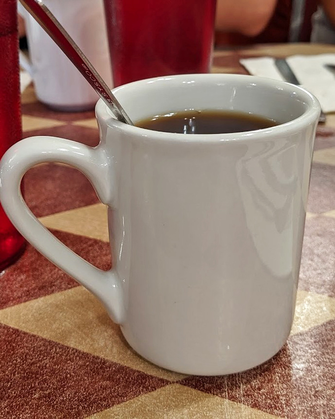 The humble white mug&mdash;vessel of liquid motivation and pie's perfect companion. In Wisconsin, coffee refills are practically a constitutional right. 