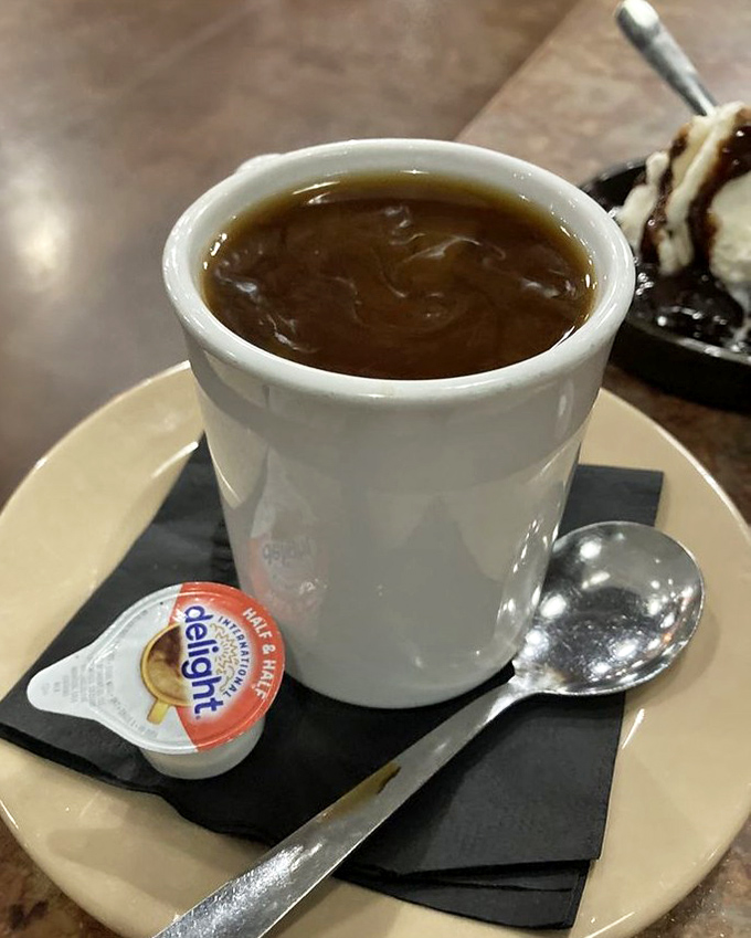 Coffee and cream done right &ndash; because even the simplest pleasures deserve respect and proper execution.