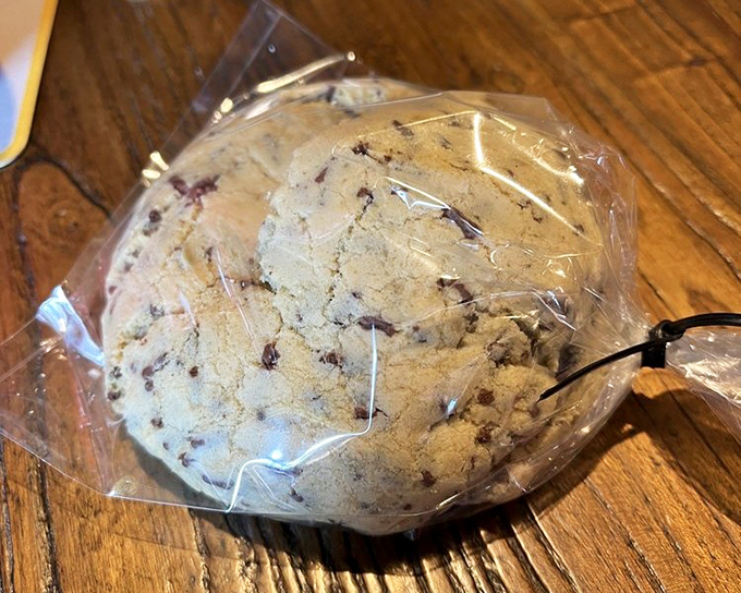 This cookie, wrapped simply in plastic, is the unsung hero of the Wario's experience&mdash;the sweet finale to a savory symphony.