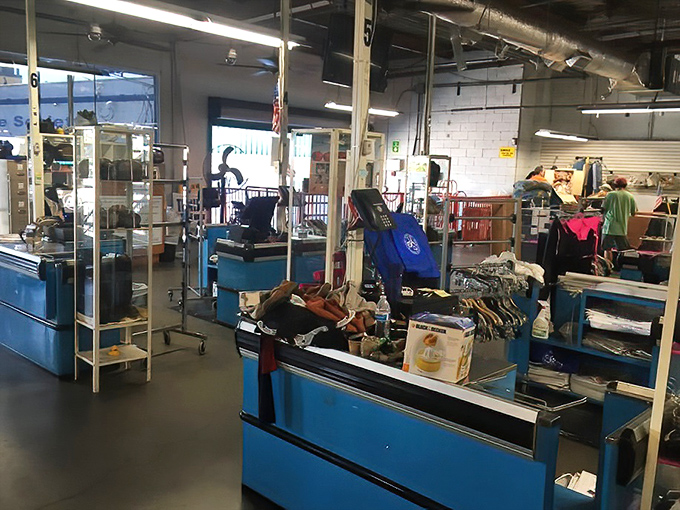 Where the magic happens&mdash;checkout counters transforming yesterday's belongings into tomorrow's treasures and community assistance.