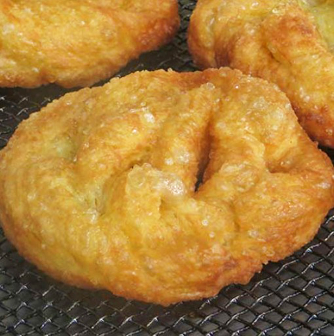 These Danish swirls have achieved that perfect golden hue that says, "I'm worth every single calorie." Crisp on the outside, tender within&mdash;like the best of us.