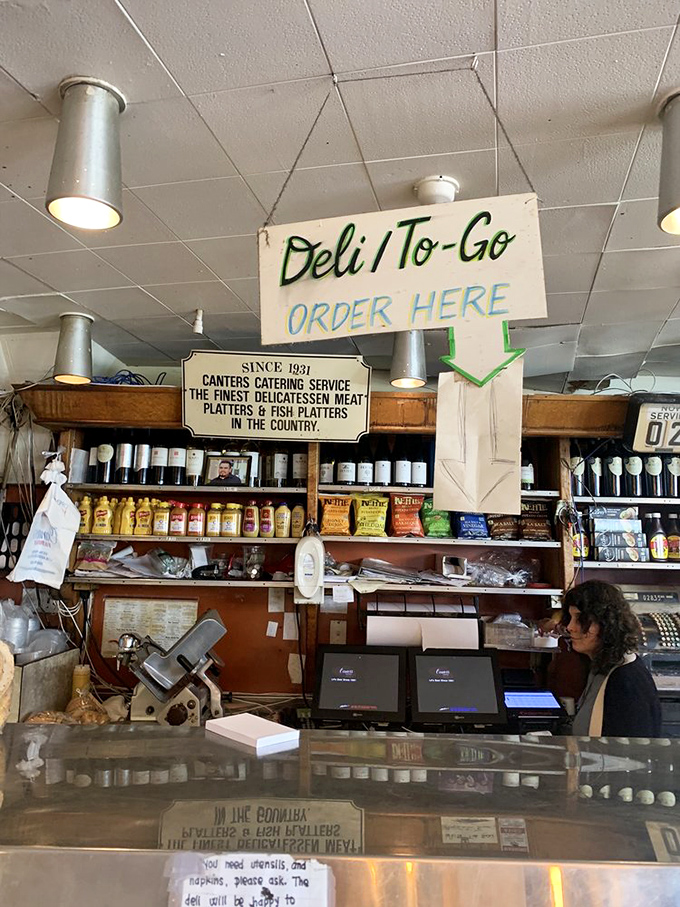 "Deli To-Go" might be the three most beautiful words in the English language. Like taking a piece of culinary history home in a paper bag.