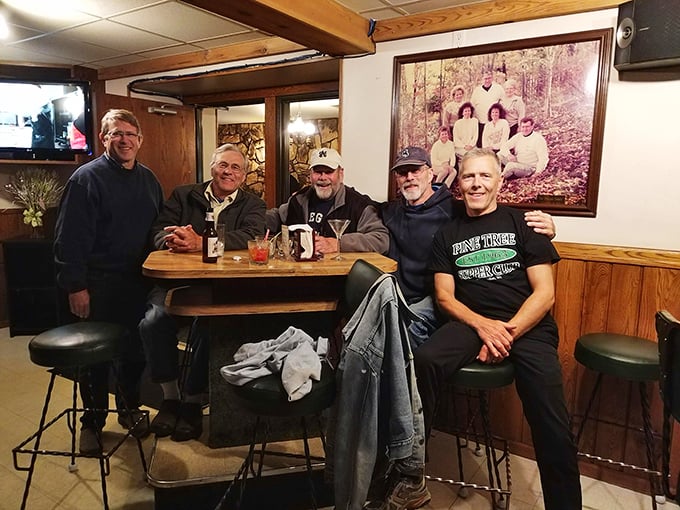 The regulars' table, where friendships are seasoned like fine steaks and stories improve with each retelling&mdash;just like the old fashioneds.