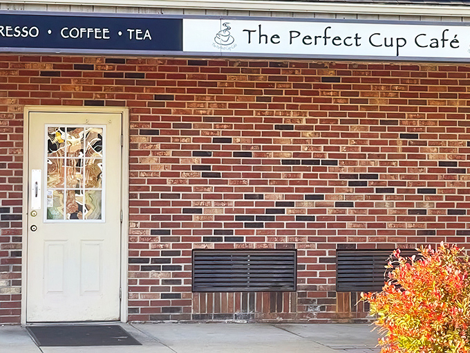 The welcoming entrance with its simple signage doesn't need to shout&mdash;locals already know the treasures that await inside this Hockessin favorite.