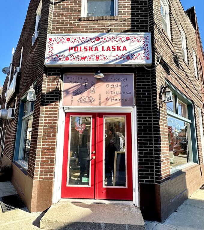 The entrance sign tells you everything you need to know: this is where Polish comfort food dreams come true.