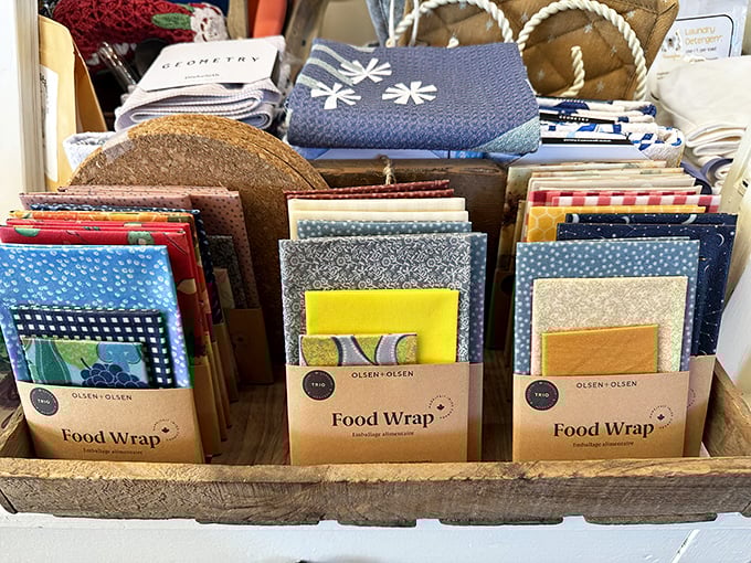 Eco-friendly food wraps in cheerful patterns &ndash; grandma's practical sustainability gets a modern, colorful makeover.