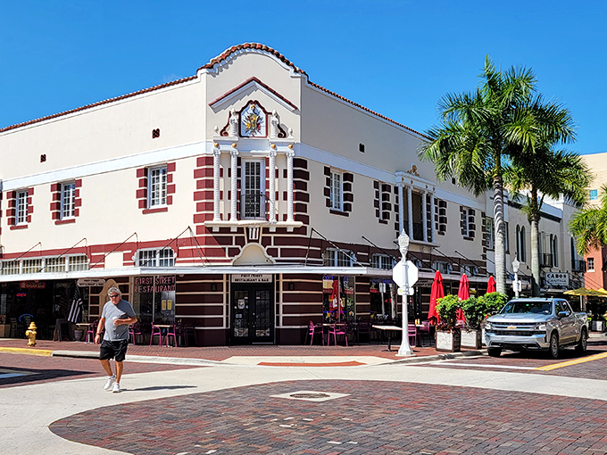 Downtown's Spanish-influenced architecture reminds you that Florida has actual history, not just timeshares and outlet malls.