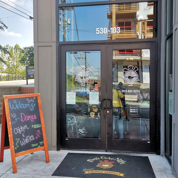 "Welcome to Dame's" isn't just a sign &ndash; it's an invitation to one of Durham's most delicious experiences.