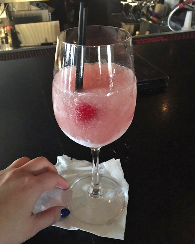 A fros&eacute; that captures summer in a glass. That pink hue isn't just pretty&mdash;it's the color of afternoons with nowhere to be but here.