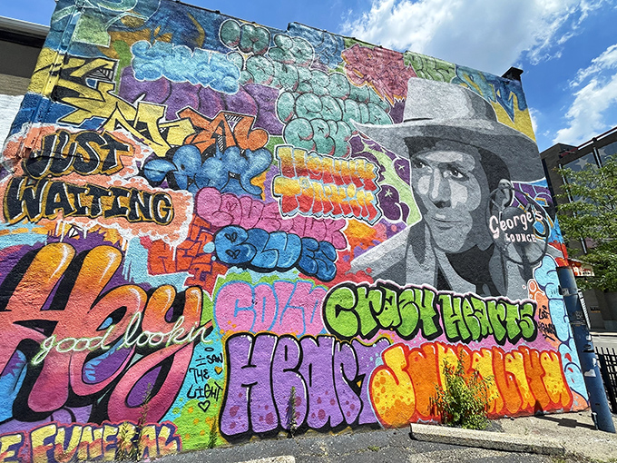 Street art that celebrates local pride and good food&mdash;the perfect backdrop for your "yes, I'm having an amazing meal" social media post. Canton's culinary scene in living color.