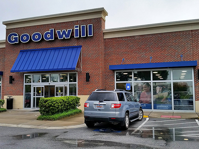 Every town needs practical amenities &ndash; Aiken's Goodwill store proves that treasure hunting comes in many forms beyond antique shops.