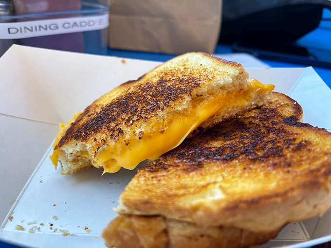 Not just any grilled cheese &ndash; this is the sandwich equivalent of a warm hug, with melty cheese pulling apart like an edible magic trick.