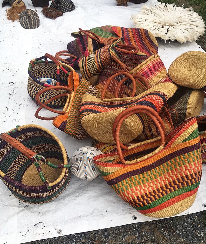 These handwoven baskets carry more than just your groceries &ndash; they bring global craftsmanship and sustainable style to Pennsylvania's countryside market.