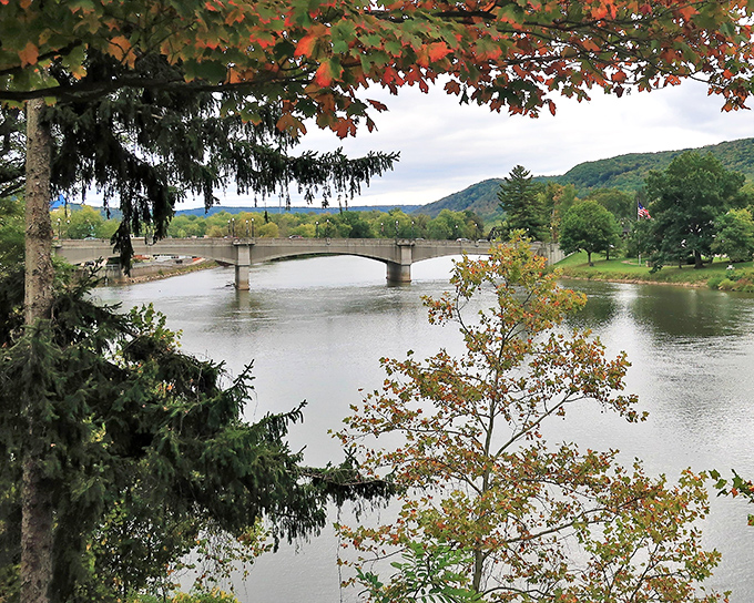 The Hickory Street Bridge isn't just a way to cross the Allegheny &ndash; it's a frame for the kind of postcard-perfect views that usually come with a much higher cost of living.