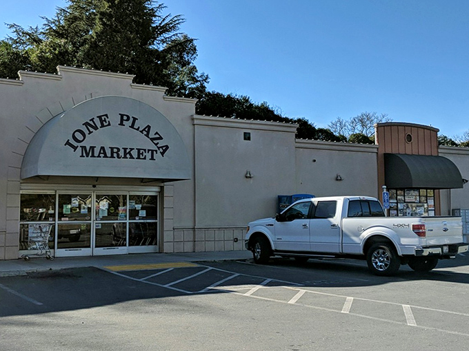 Ione Plaza Market proves small towns still have everything you need&mdash;including conversations with neighbors that make "quick trips" delightfully impossible.