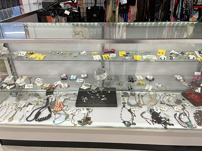 Jewelry that tells stories of previous lives and celebrations. One person's "not quite right" becomes another's perfect accessory