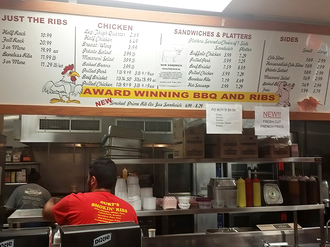 "Award Winning BBQ and Ribs" isn't just marketing&mdash;it's a promise delivered with every order that comes out of this kitchen.