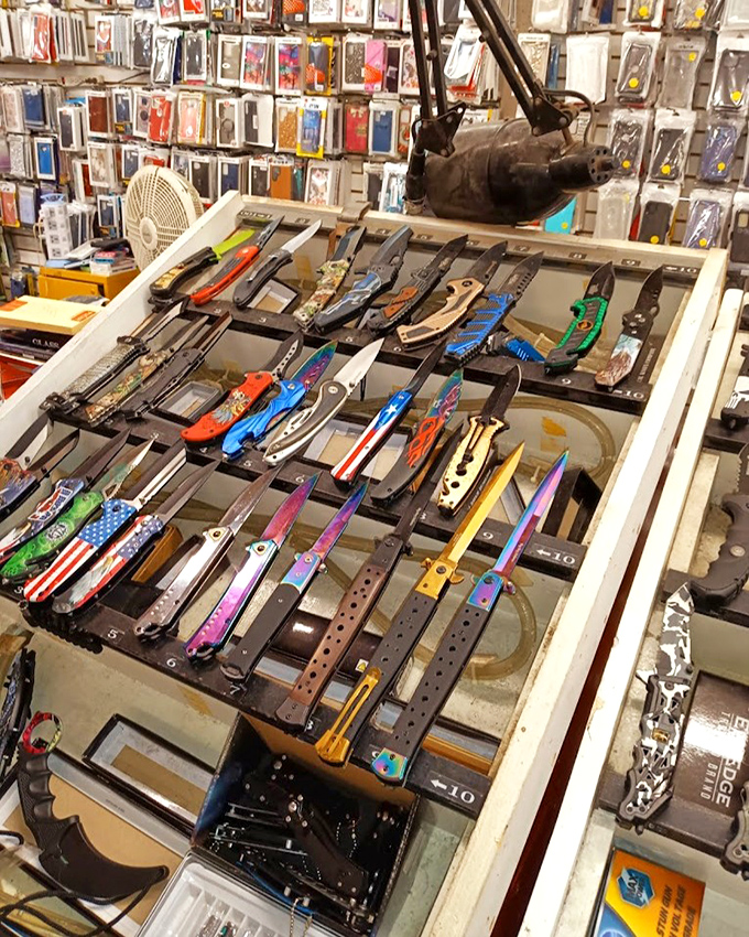 Knife nirvana for collectors and culinary enthusiasts alike. From practical to decorative, these blades cut through the ordinary shopping experience with edge and flair.