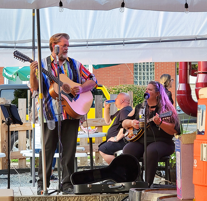 Live music adds the perfect soundtrack to your barbecue feast, creating memories alongside the incredible flavors.