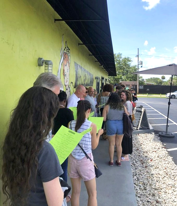 The line outside isn't just a queue&mdash;it's a community of soon-to-be-satisfied food pilgrims waiting for their culinary salvation.