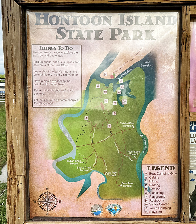 The treasure map to natural wonders, minus the pirate's "X"&mdash;unless you count that picnic spot by the river.