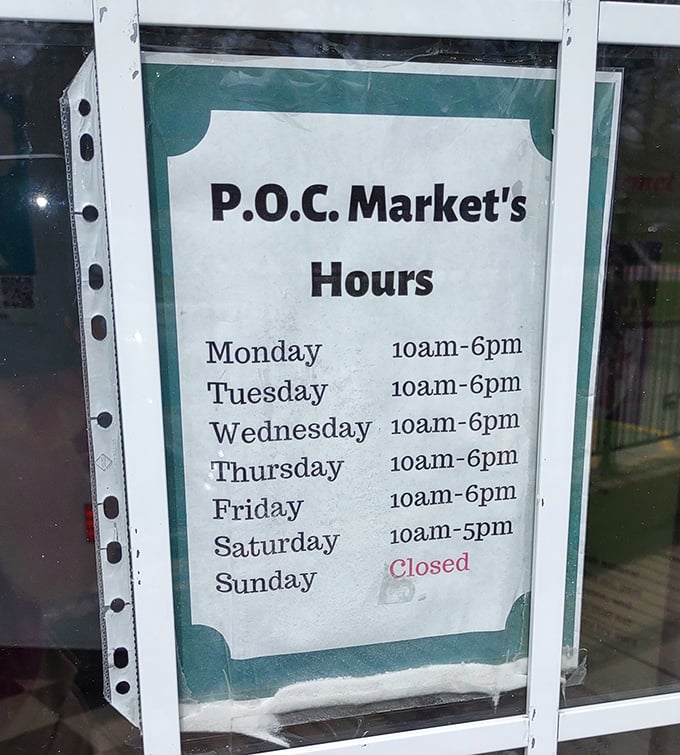 Hours of operation that should be committed to memory&mdash;because showing up on Sunday leads to pierogi disappointment.