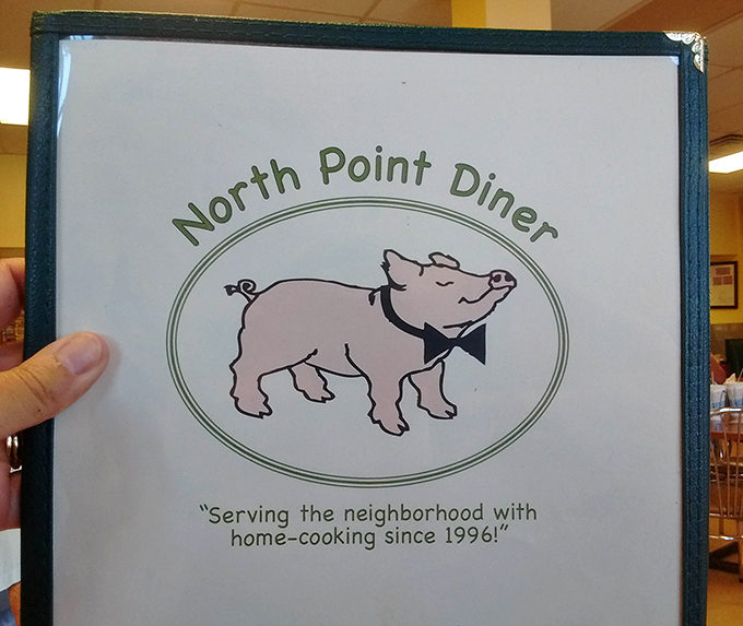The menu's mascot &ndash; a dapper pig in a bow tie &ndash; tells you this place has personality and doesn't take itself too seriously.