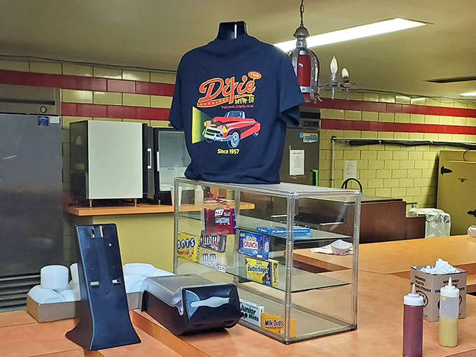 Merchandise that lets you take home a piece of the experience&mdash;classic cars and classic cinema celebrated on classic cotton.