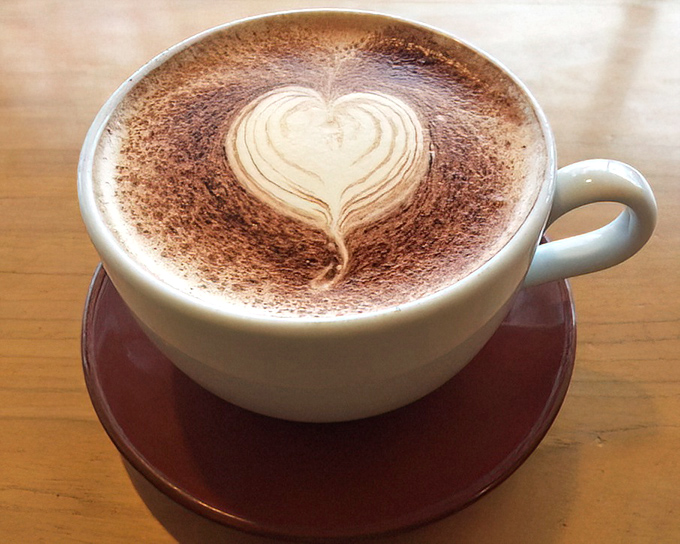 When your latte comes with a heart this perfect, you know the barista isn't just making coffee&mdash;they're creating moments of joy in ceramic form.