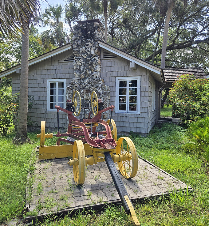 History stands preserved &ndash; this vintage equipment and CCC-built structure remind us that Florida's story runs deeper than its newest attractions.
