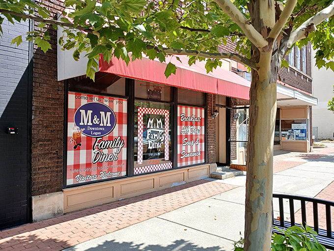 From the sidewalk, the diner's cheerful fa&ccedil;ade stands as a reminder that sometimes the best dining experiences happen on Main Street, not Fifth Avenue.