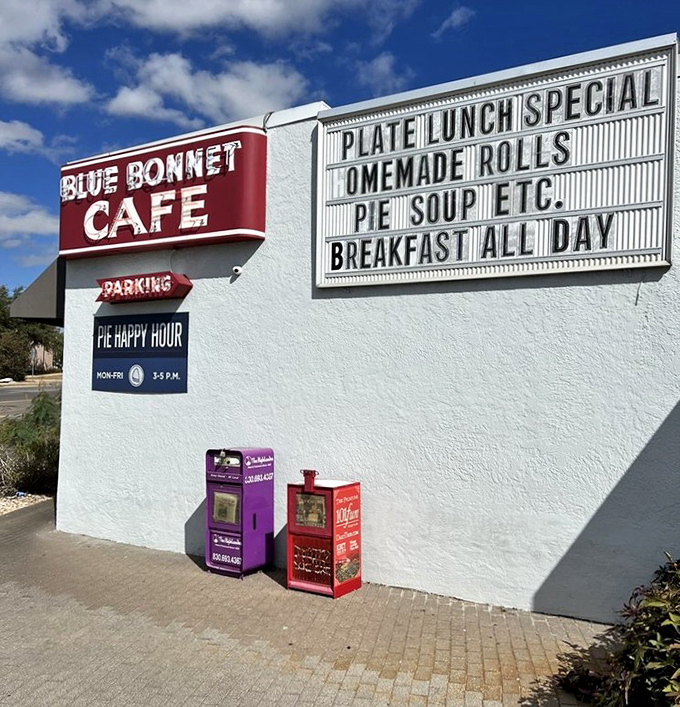 That classic sign against the Texas sky is more than advertising&mdash;it's a landmark that's guided hungry travelers for decades.
