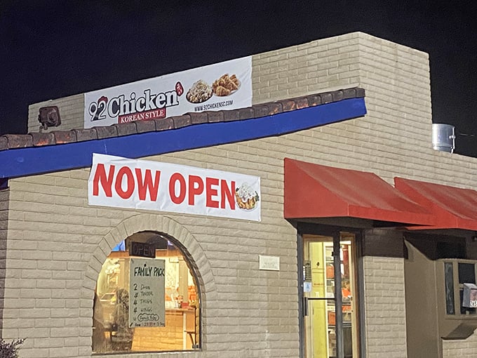 The exterior whispers while the chicken inside shouts &ndash; sometimes the quiet ones surprise you most.