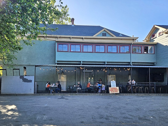 From this angle, Tank House reveals its true character&mdash;a neighborhood gathering spot where barbecue brings strangers together and turns them into friends.