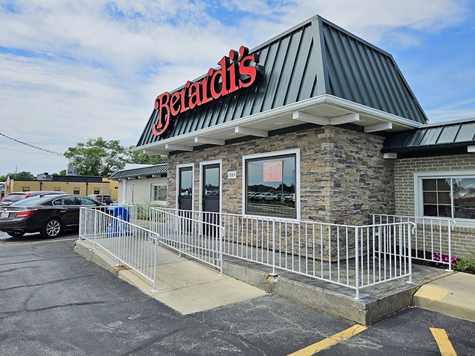 The stone and metal exterior might be modern, but what happens inside is timeless&mdash;comfort food that connects generations of Ohio diners.