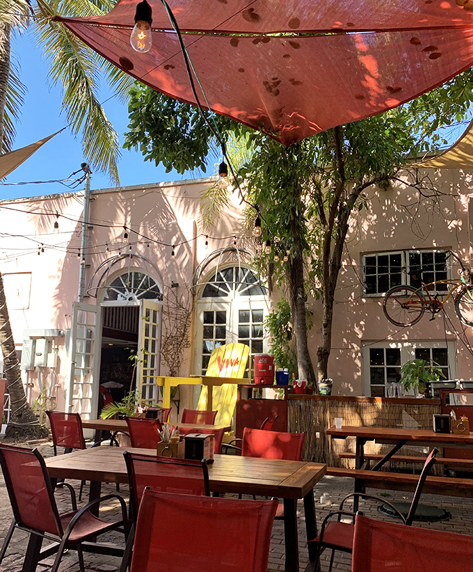 The outdoor seating area feels like dining in a friend's backyard &ndash; if your friend happened to live in paradise and serve incredible food.