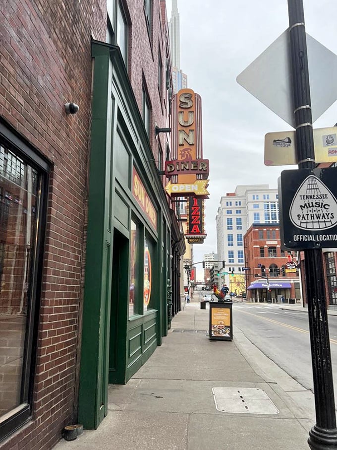Located on Nashville's Tennessee Music Pathways, Sun Diner serves up history and hash browns in equal measure.