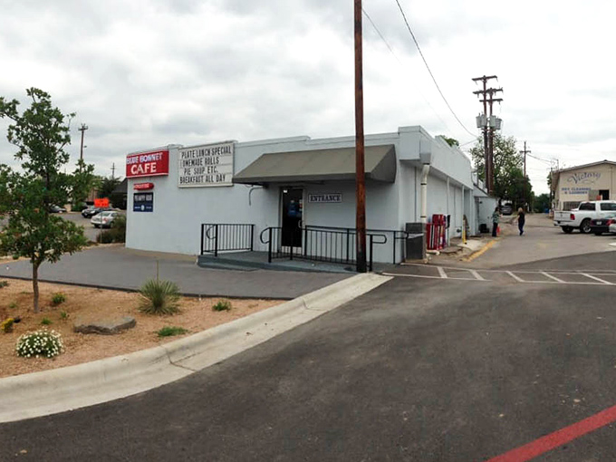 From this humble corner, Blue Bonnet Cafe has been changing lives one breakfast at a time. The building may be plain, but the memories are extraordinary.
