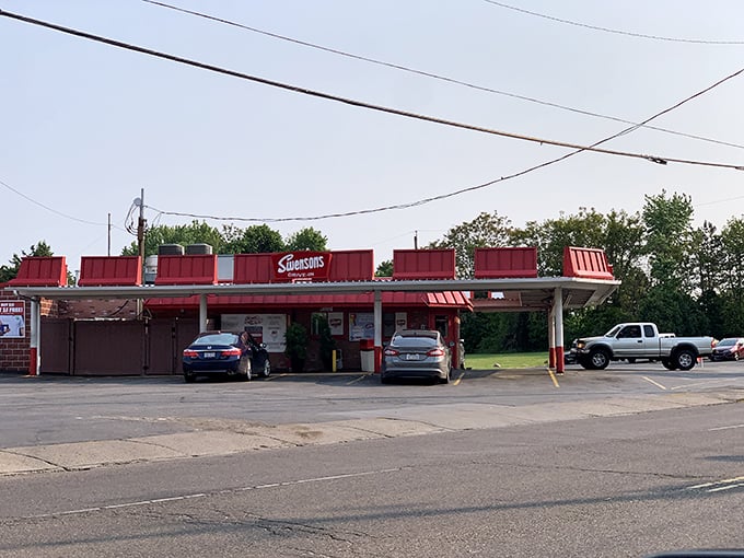 The drive-in's modest exterior belies the extraordinary flavors within&mdash;proof that culinary legends don't need fancy facades to become institutions.