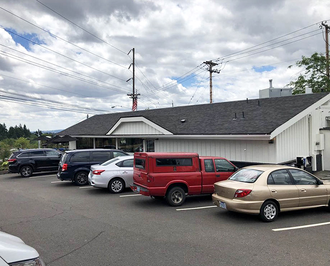 A full parking lot tells the real story&mdash;when locals choose to spend their hard-earned money here instead of anywhere else in town.