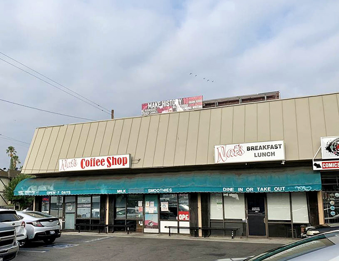 Outdoor seating where your French toast comes with a free serving of California morning air.