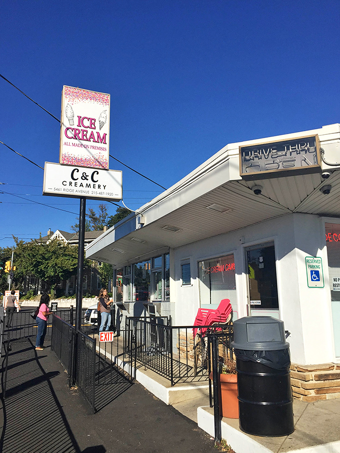 That classic roadside sign promising "ALL MADE ON PREMISES" is the ice cream equivalent of "once upon a time"&mdash;you know something good is coming.