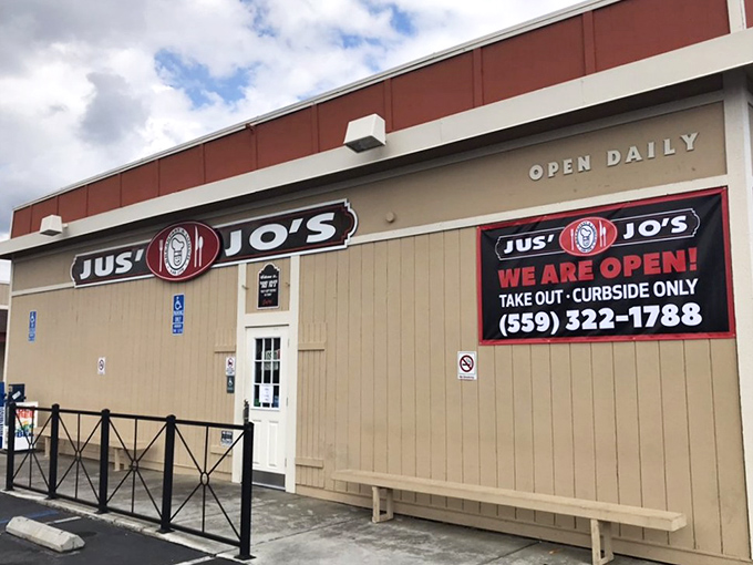 The "We're Open" sign might be the most beautiful three words in the English language when you're hungry and in Clovis, California.