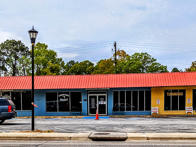 From the street, it might not look like much, but locals know this modest storefront houses some of South Carolina's most authentic Southern cooking.