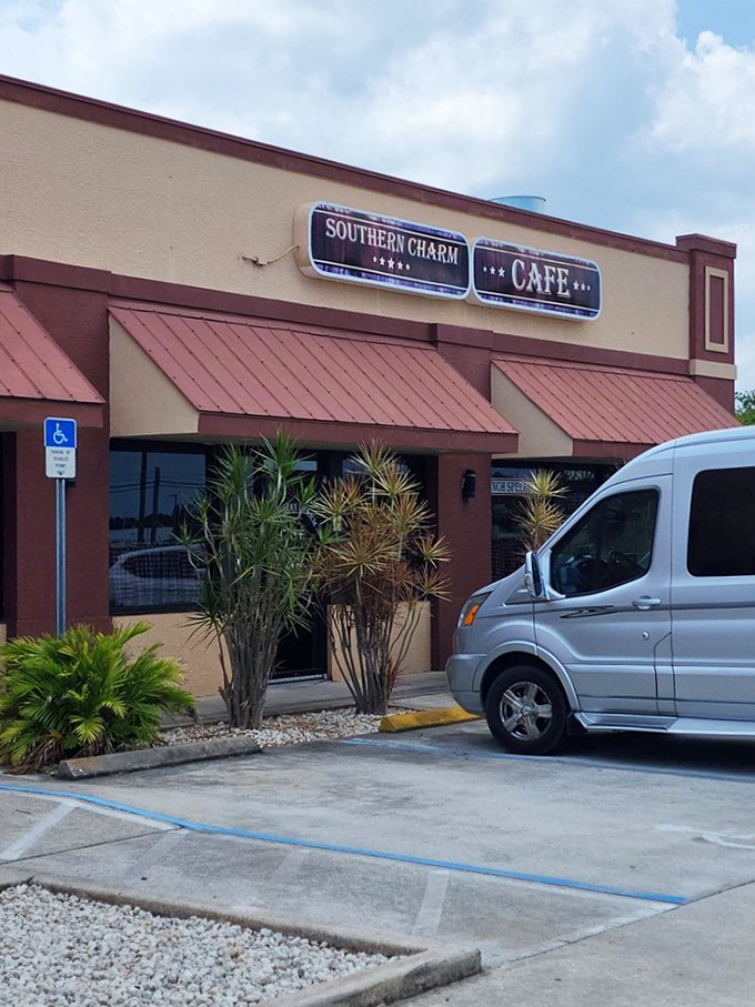 From the outside, you might drive past this place. That would be a mistake of cruise-ship-missing proportions. Don't judge this culinary book by its cover.